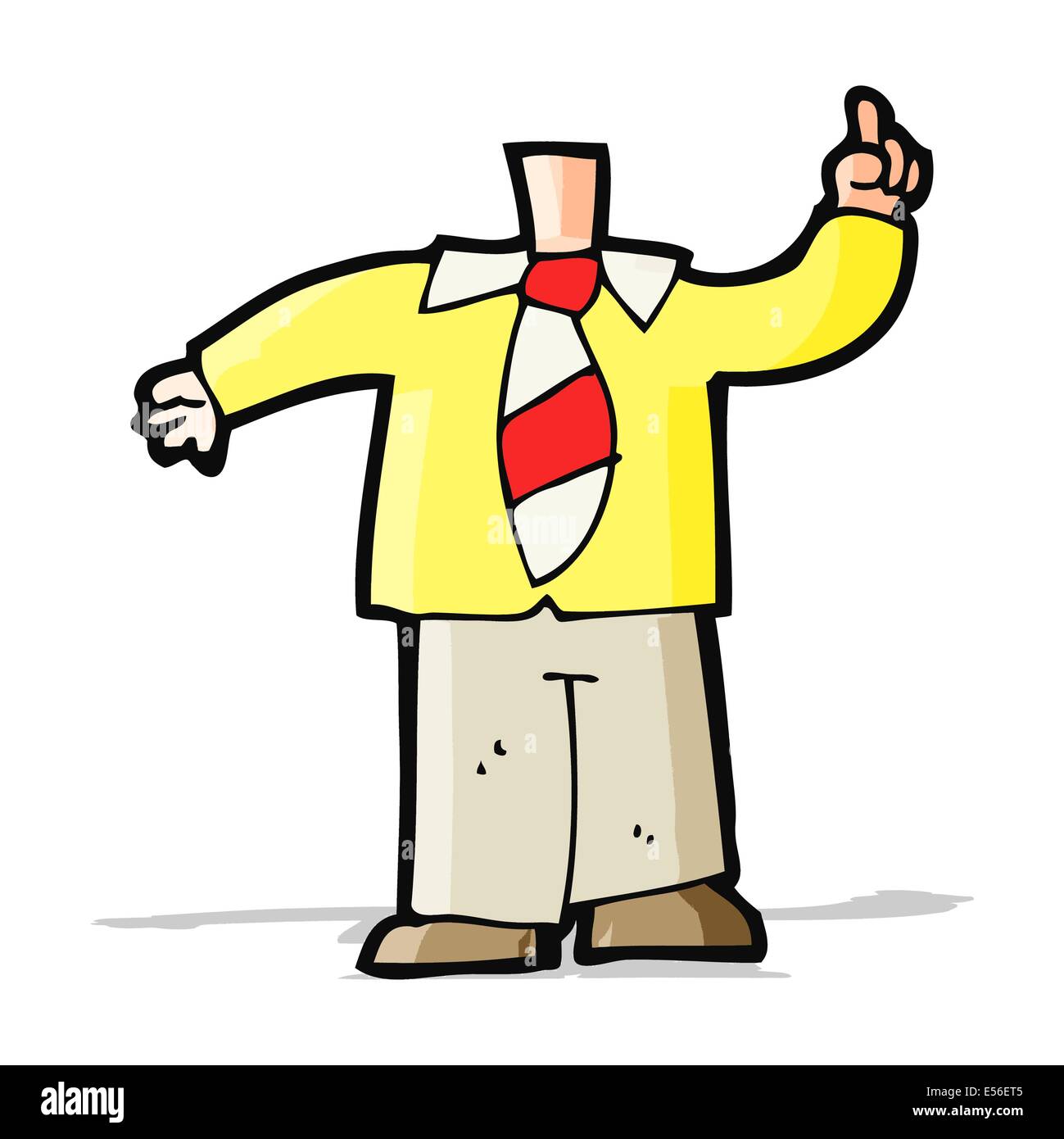 cartoon body (mix and match cartoons or add photo faces Stock Vector ...