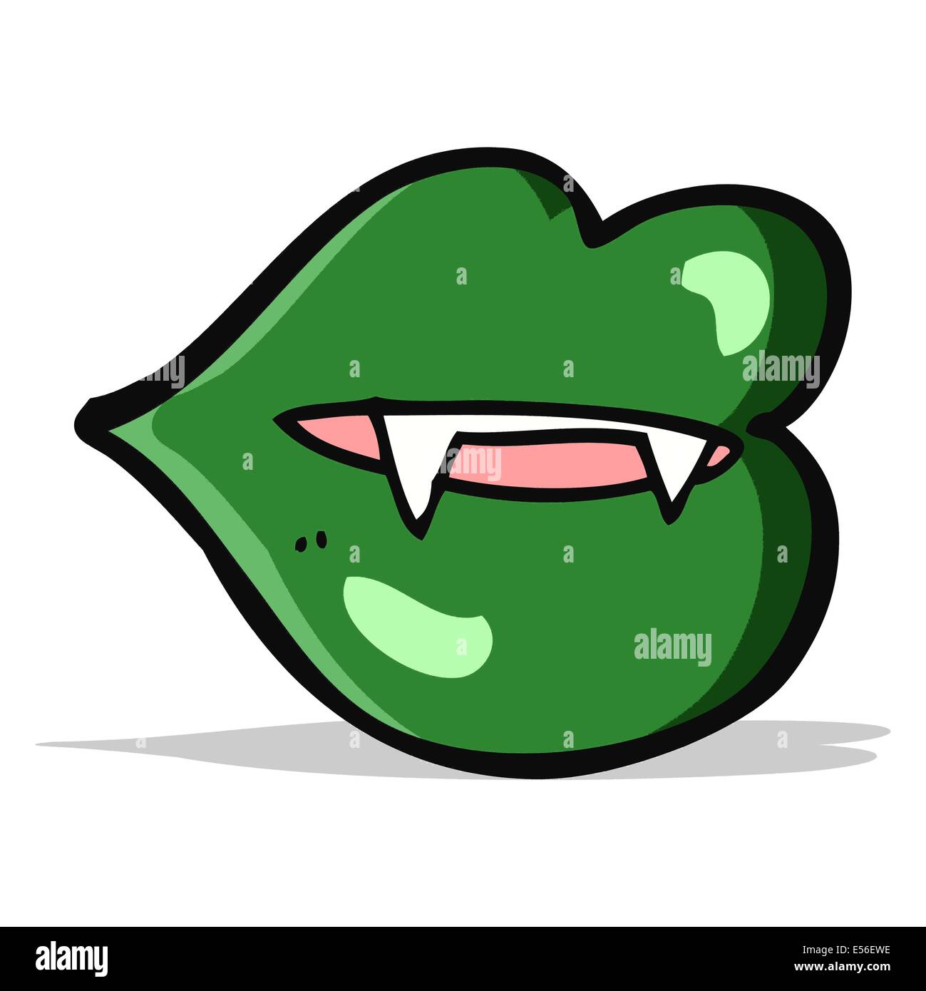cartoon vampire fangs Stock Vector Image & Art - Alamy