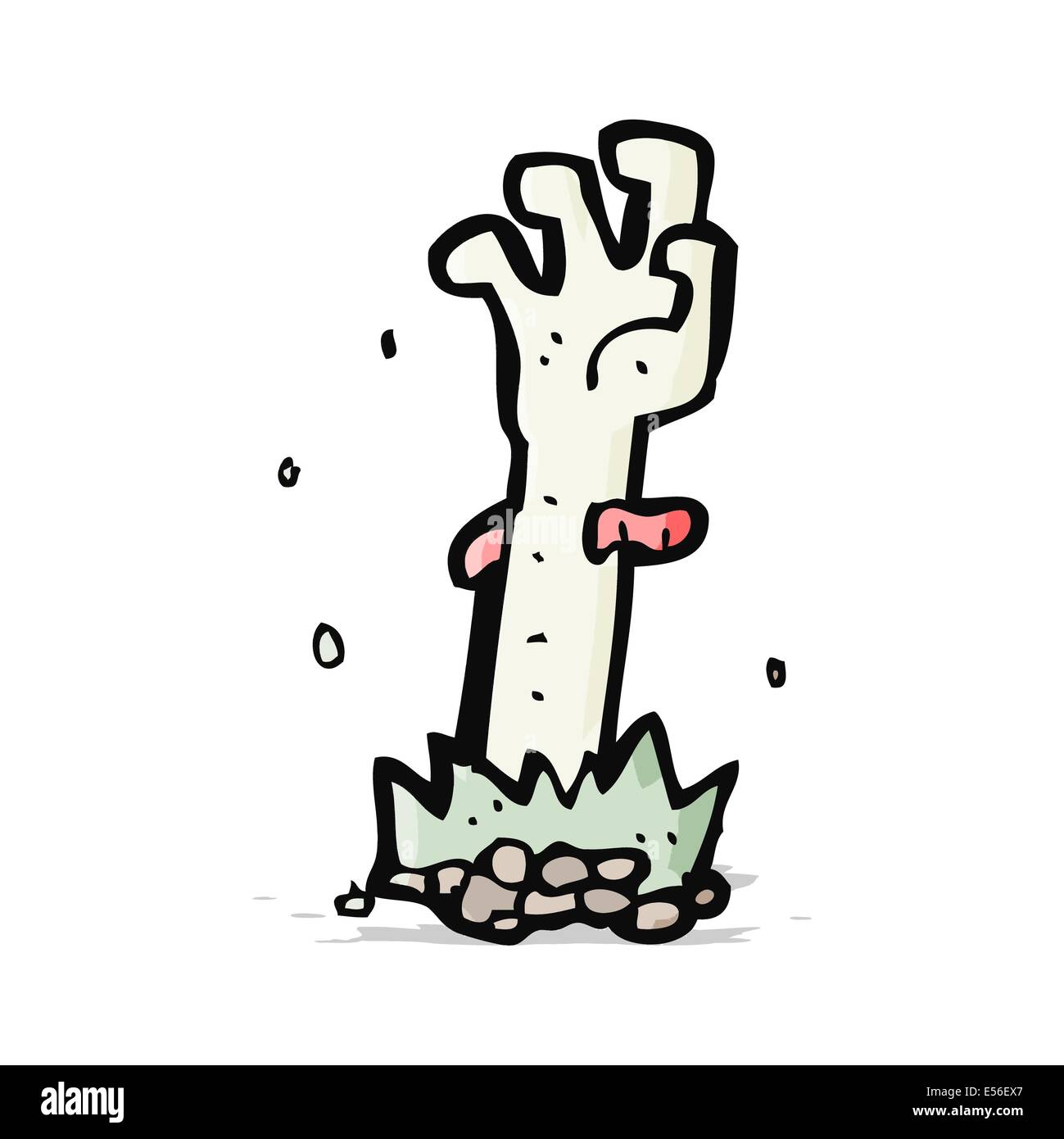 cartoon zombie hand Stock Vector Image & Art - Alamy