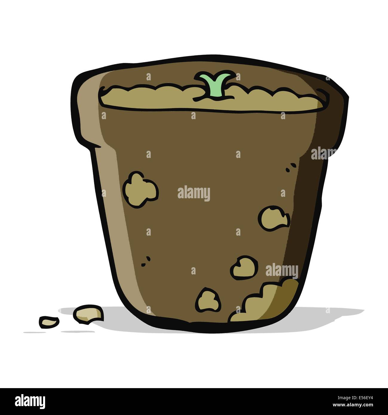 cartoon flower pot Stock Vector Image & Art - Alamy