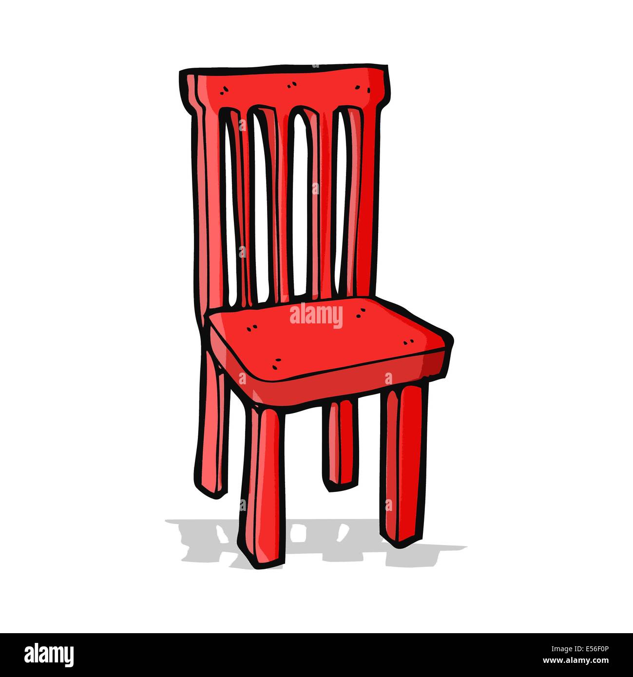 cartoon wooden chair Stock Vector Image & Art - Alamy