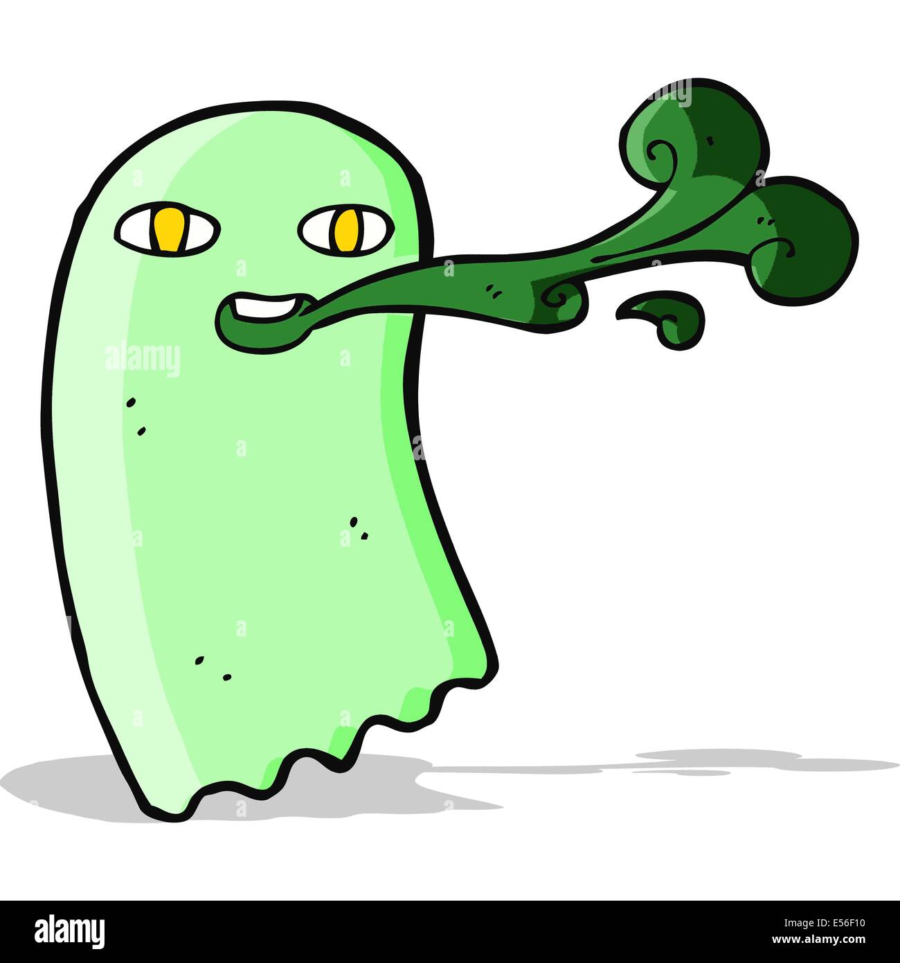 funny cartoon ghost Stock Vector Image & Art - Alamy