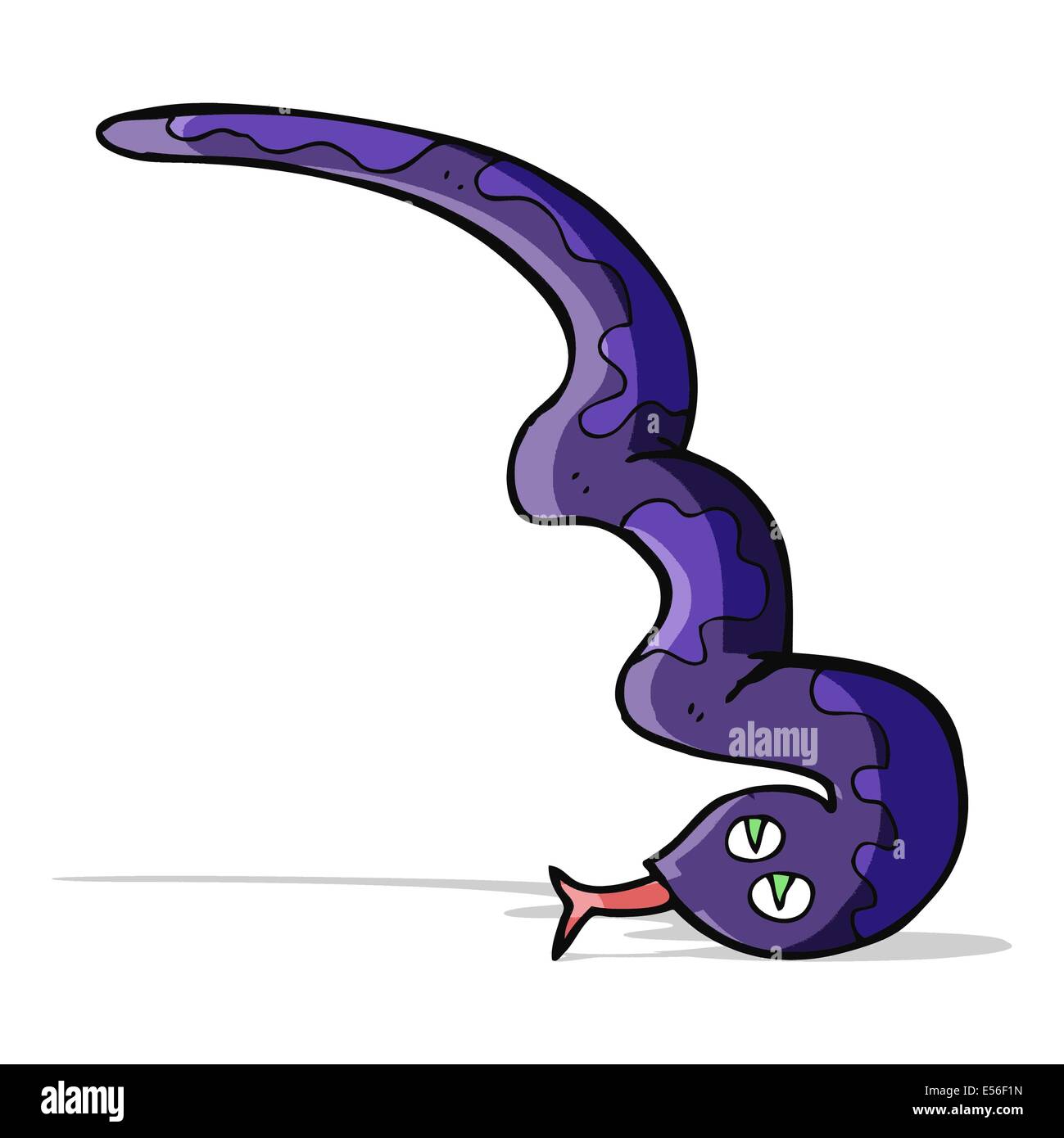 cartoon hissing snake Stock Vector Image & Art - Alamy