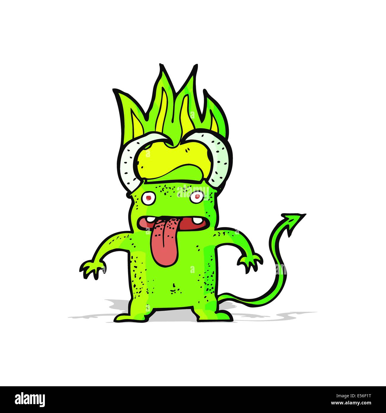 Cartoon little devil Cut Out Stock Images & Pictures - Alamy