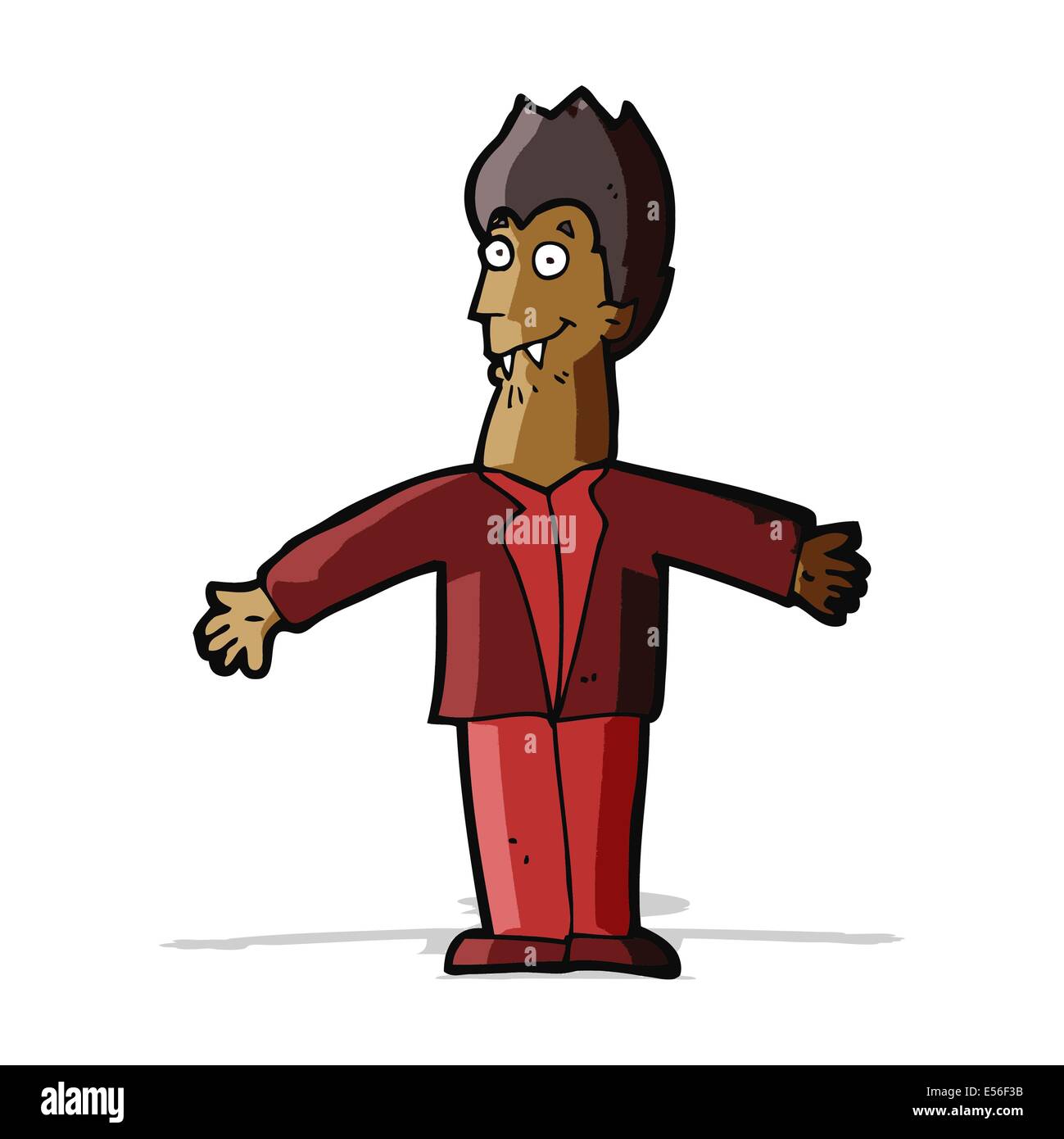cartoon vampire man Stock Vector Image & Art - Alamy