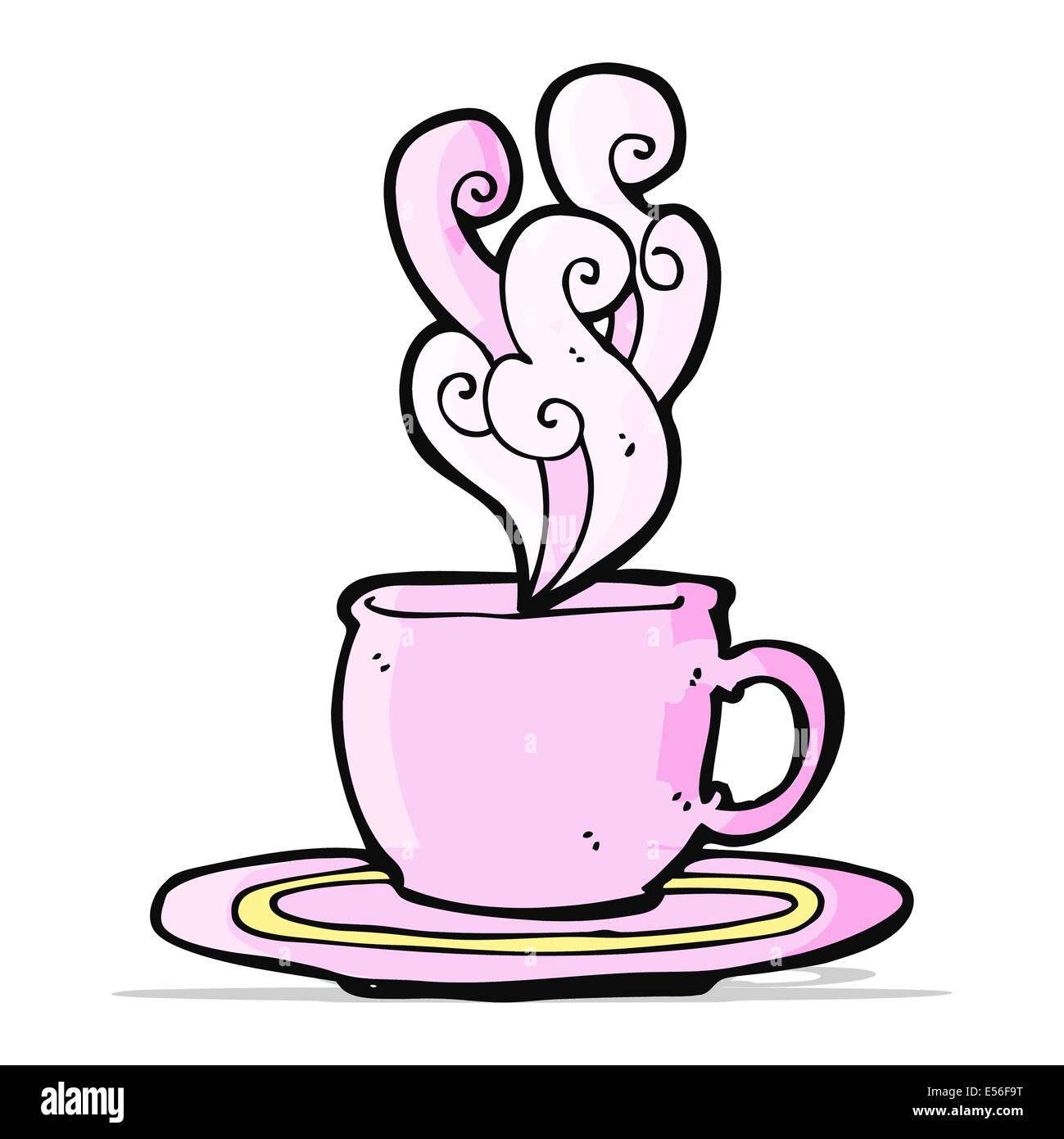 cartoon tea cup Stock Vector Image & Art - Alamy