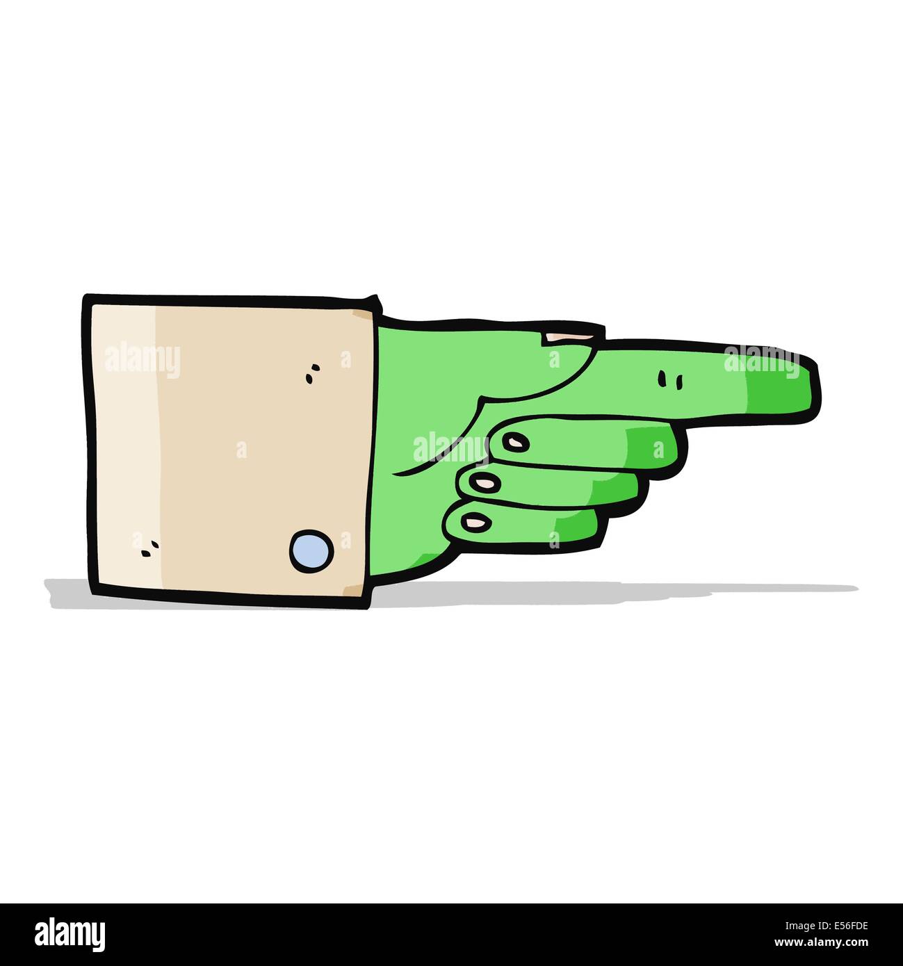 cartoon pointing zombie hand Stock Vector Image & Art - Alamy