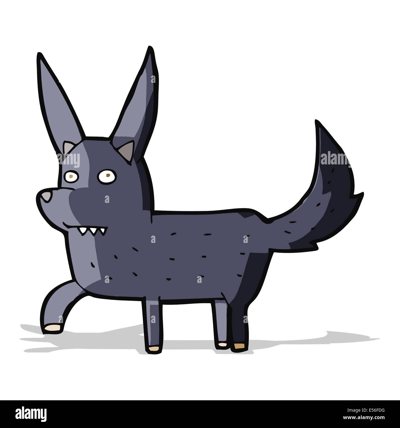 cartoon wild dog Stock Vector Image & Art - Alamy