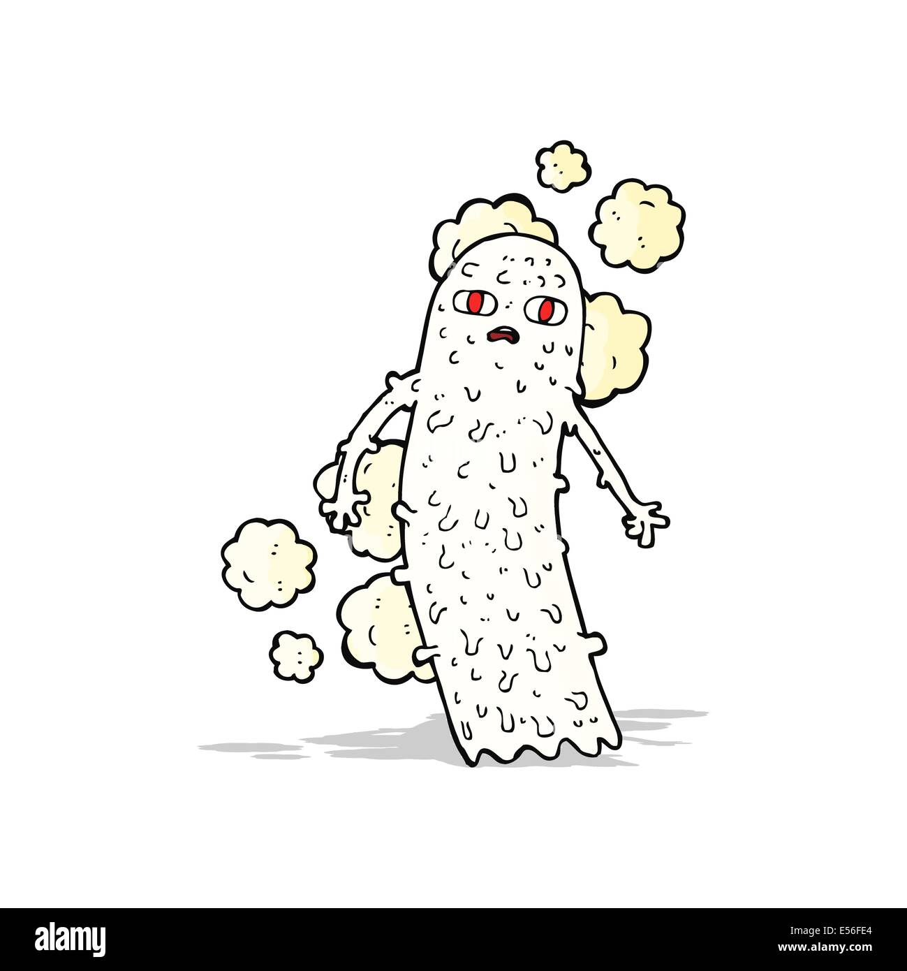 cartoon spooky ghost Stock Vector Image & Art - Alamy