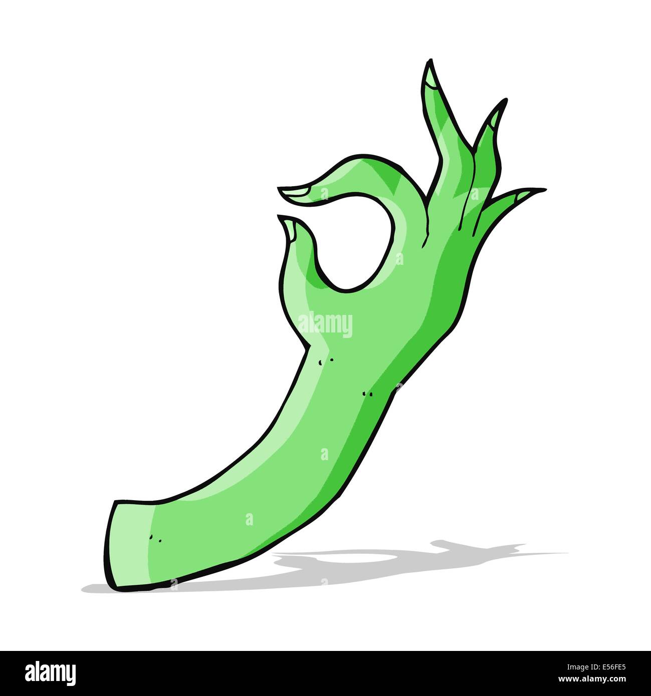 cartoon hand symbol Stock Vector Image & Art - Alamy