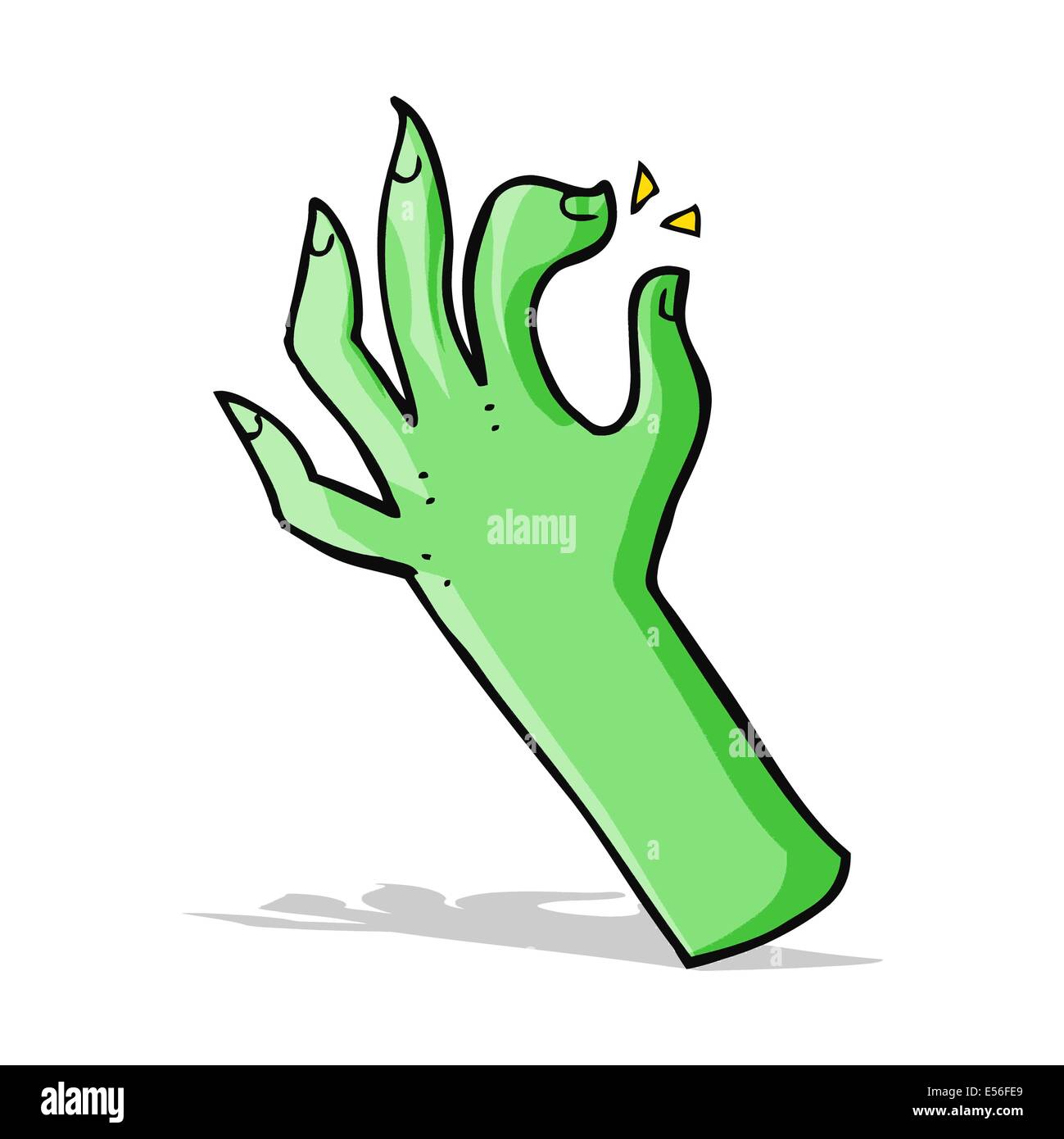 cartoon hand symbol Stock Vector Image & Art - Alamy