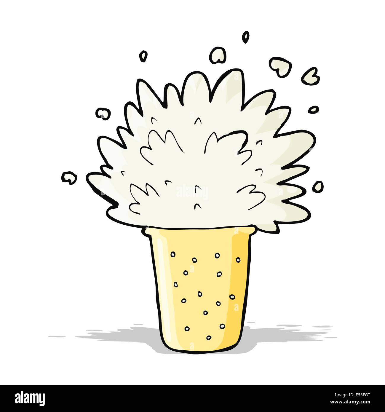 cartoon frothy beer Stock Vector Image & Art - Alamy