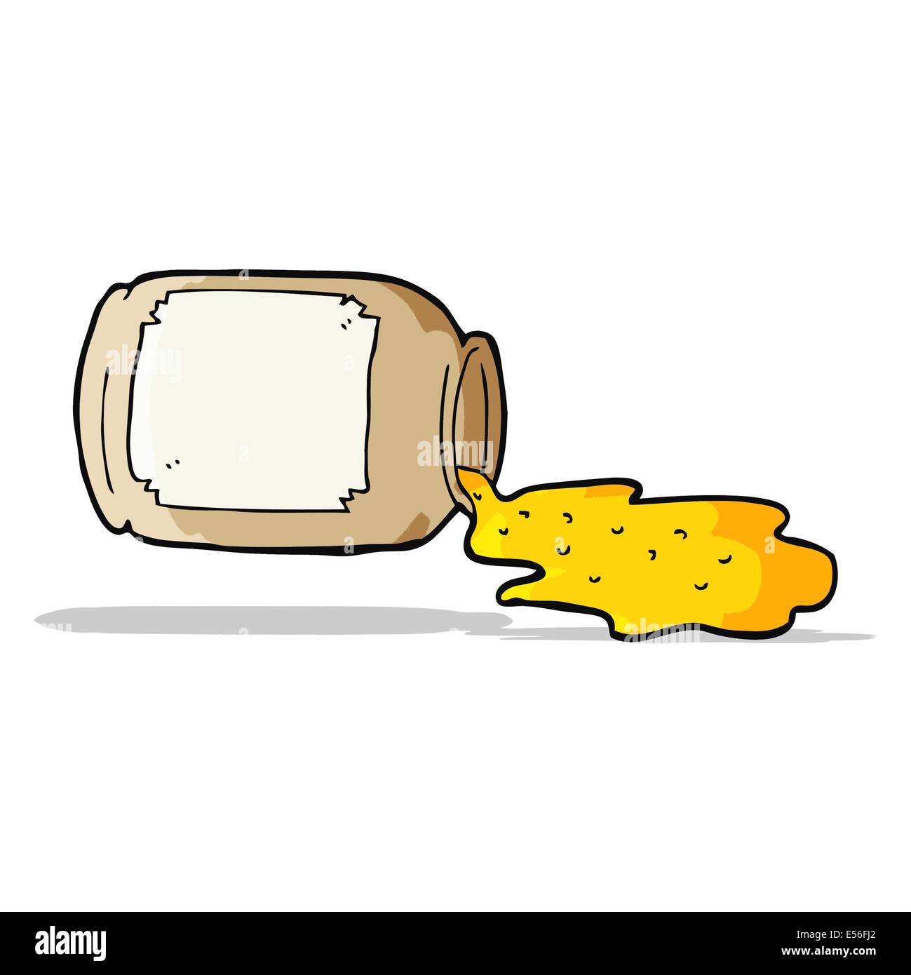 Cartoon spilled jam hi-res stock photography and images - Alamy