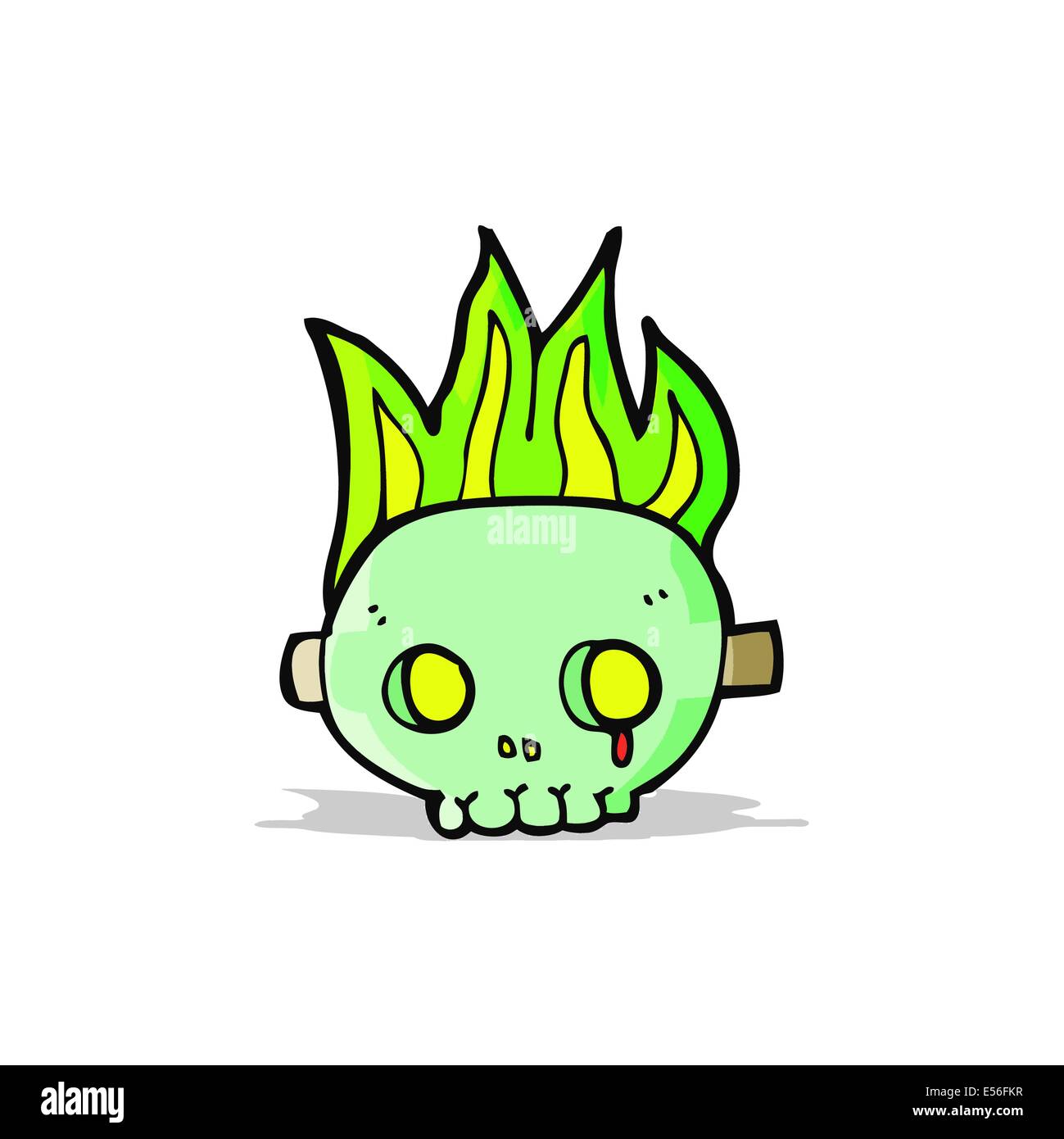 Cartoon skull mask Cut Out Stock Images & Pictures - Alamy