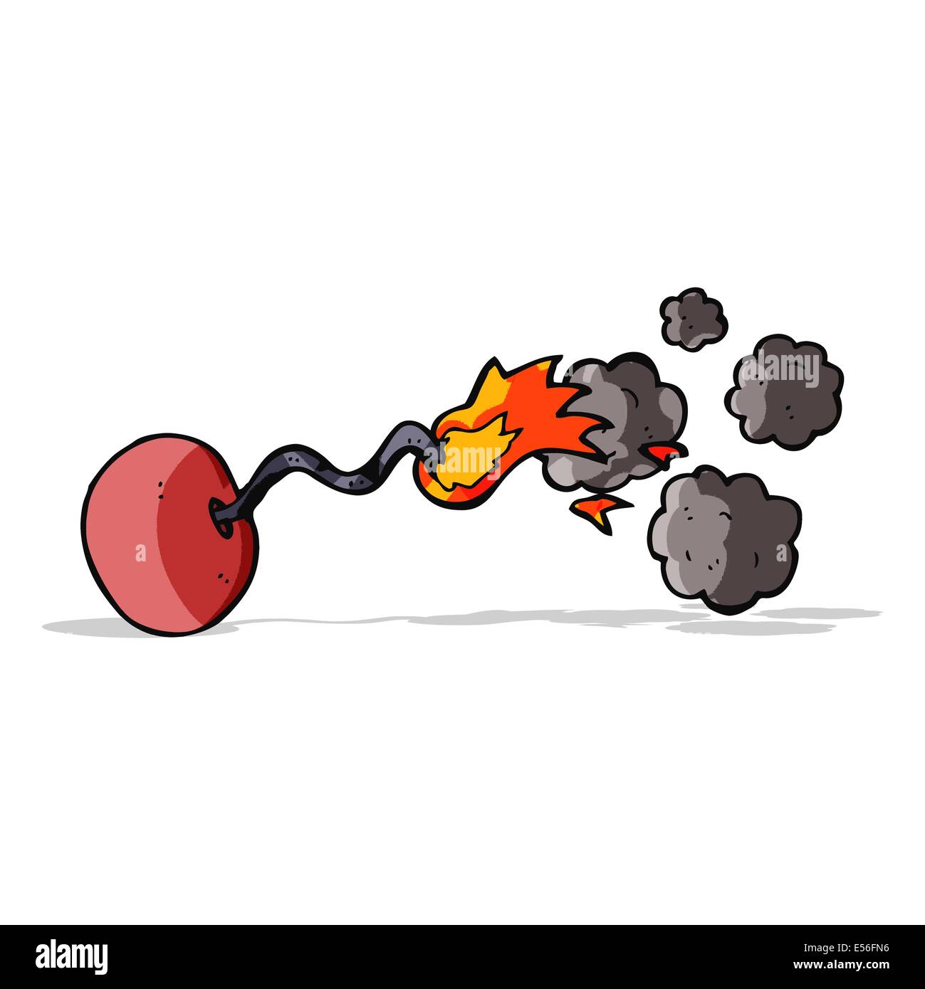 cartoon round bomb Stock Vector Image & Art - Alamy