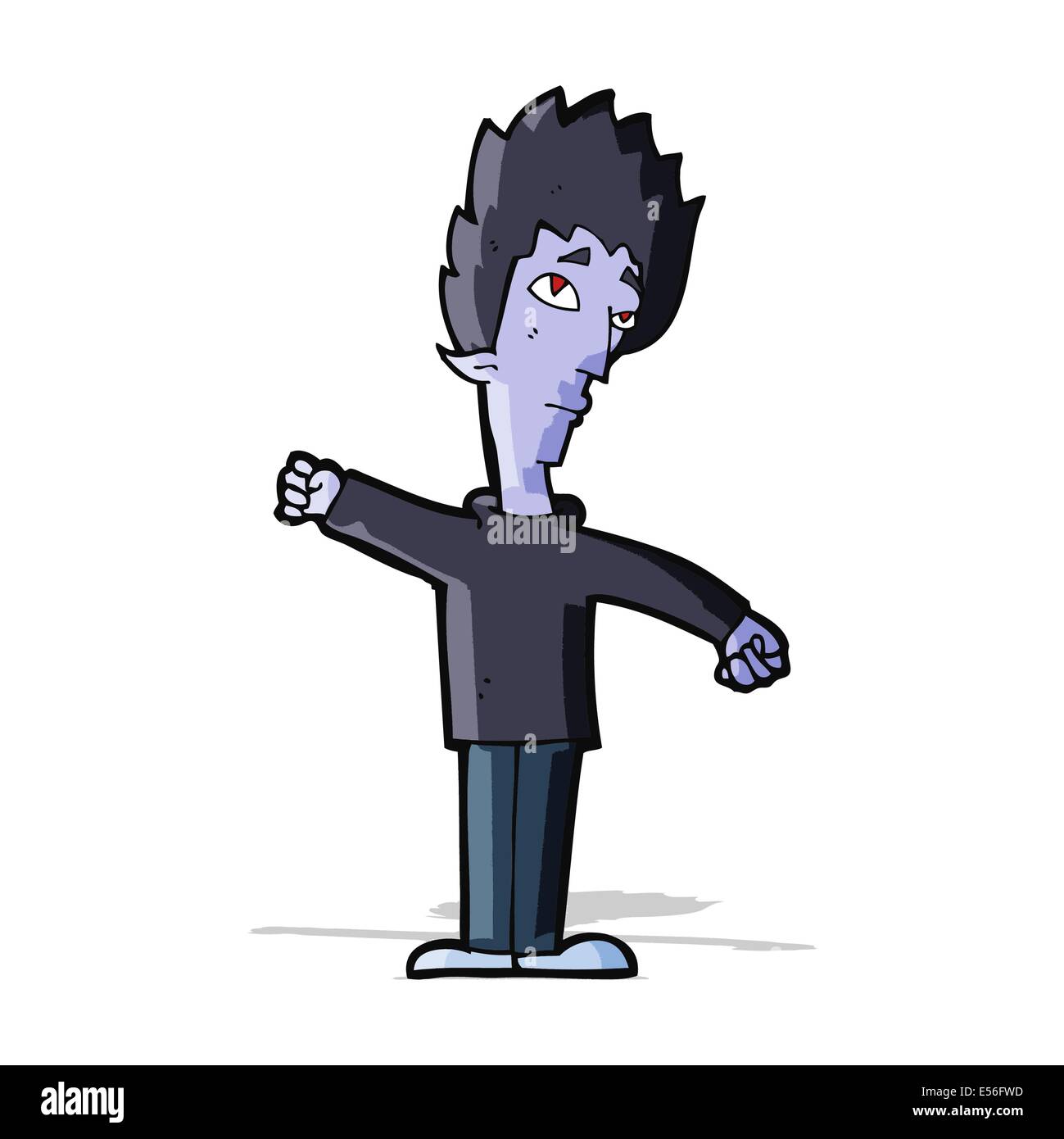 cartoon vampire man Stock Vector Image & Art - Alamy
