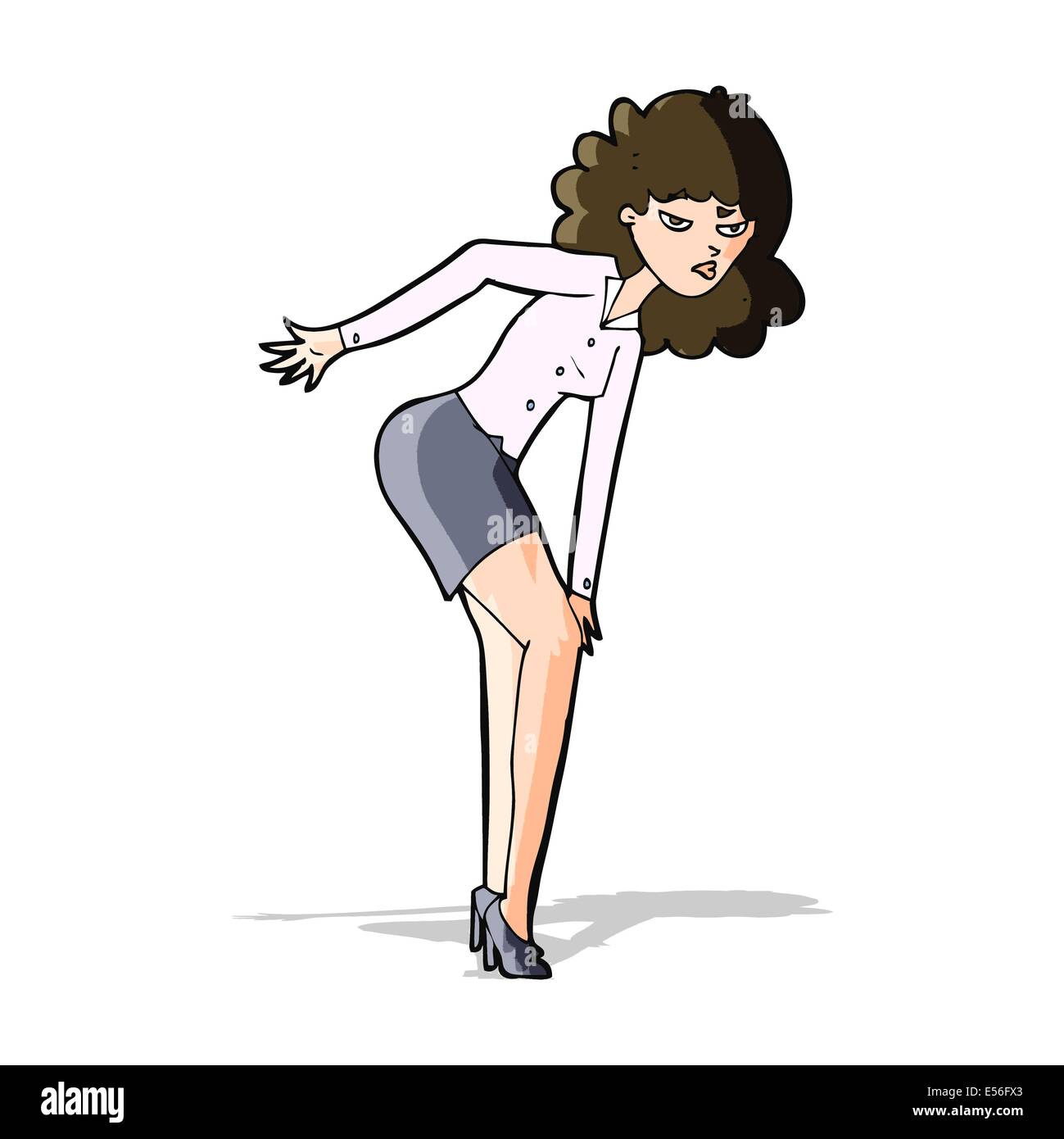 Dramatic Girl Clipart