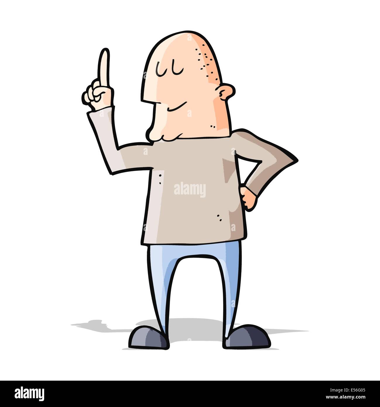cartoon man pointing finger Stock Vector Image & Art - Alamy