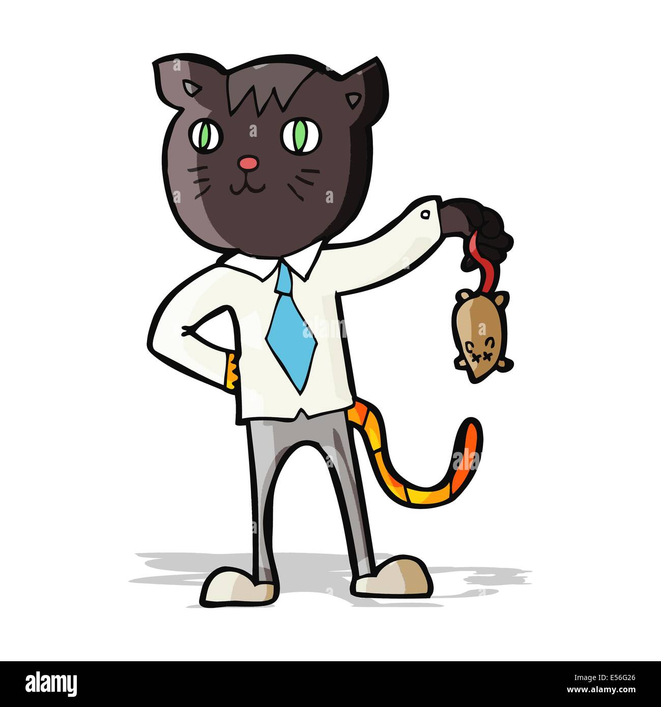 Business Cat Meme Dead Mouse