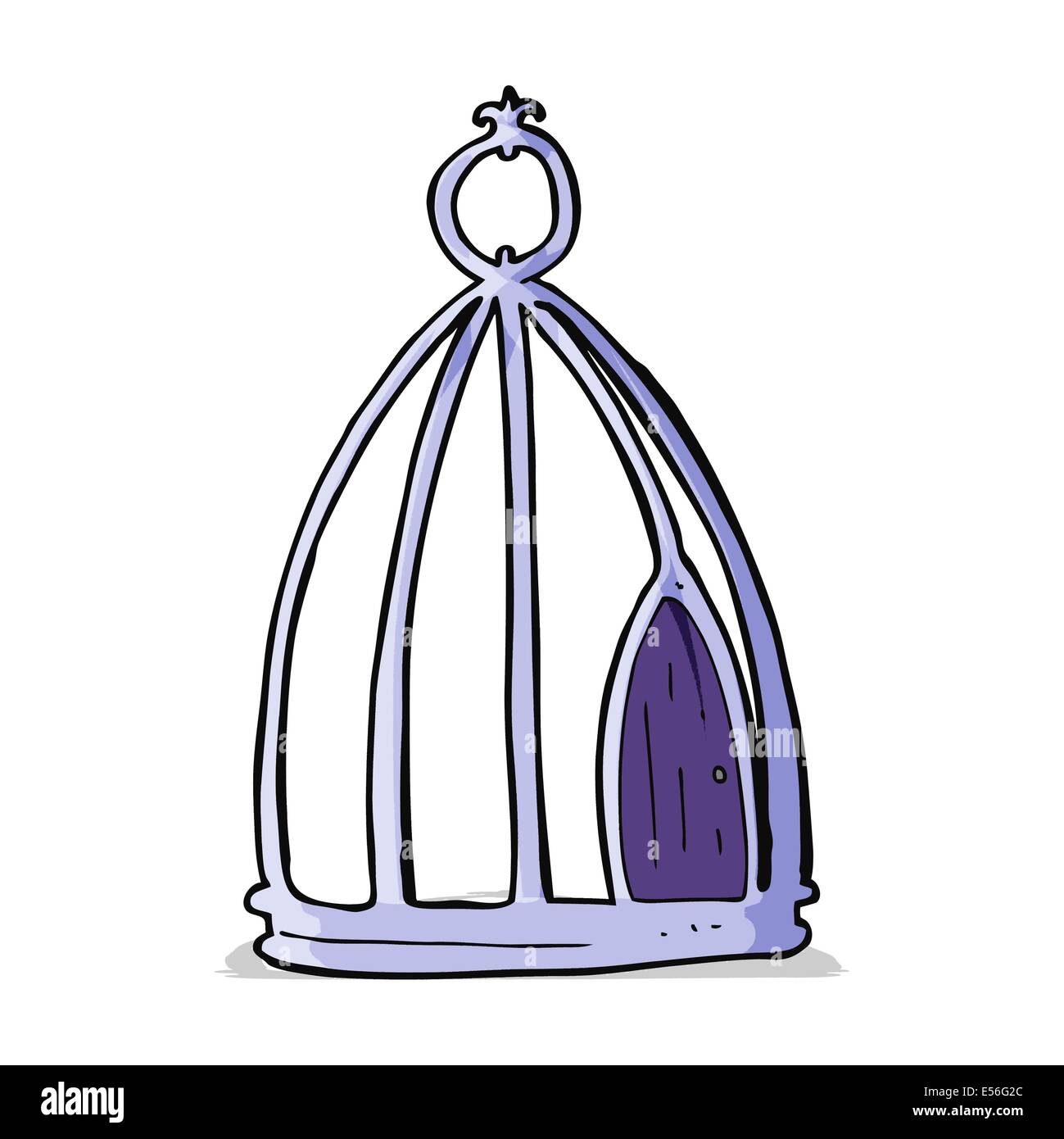 cartoon bird cage Stock Vector Image & Art - Alamy