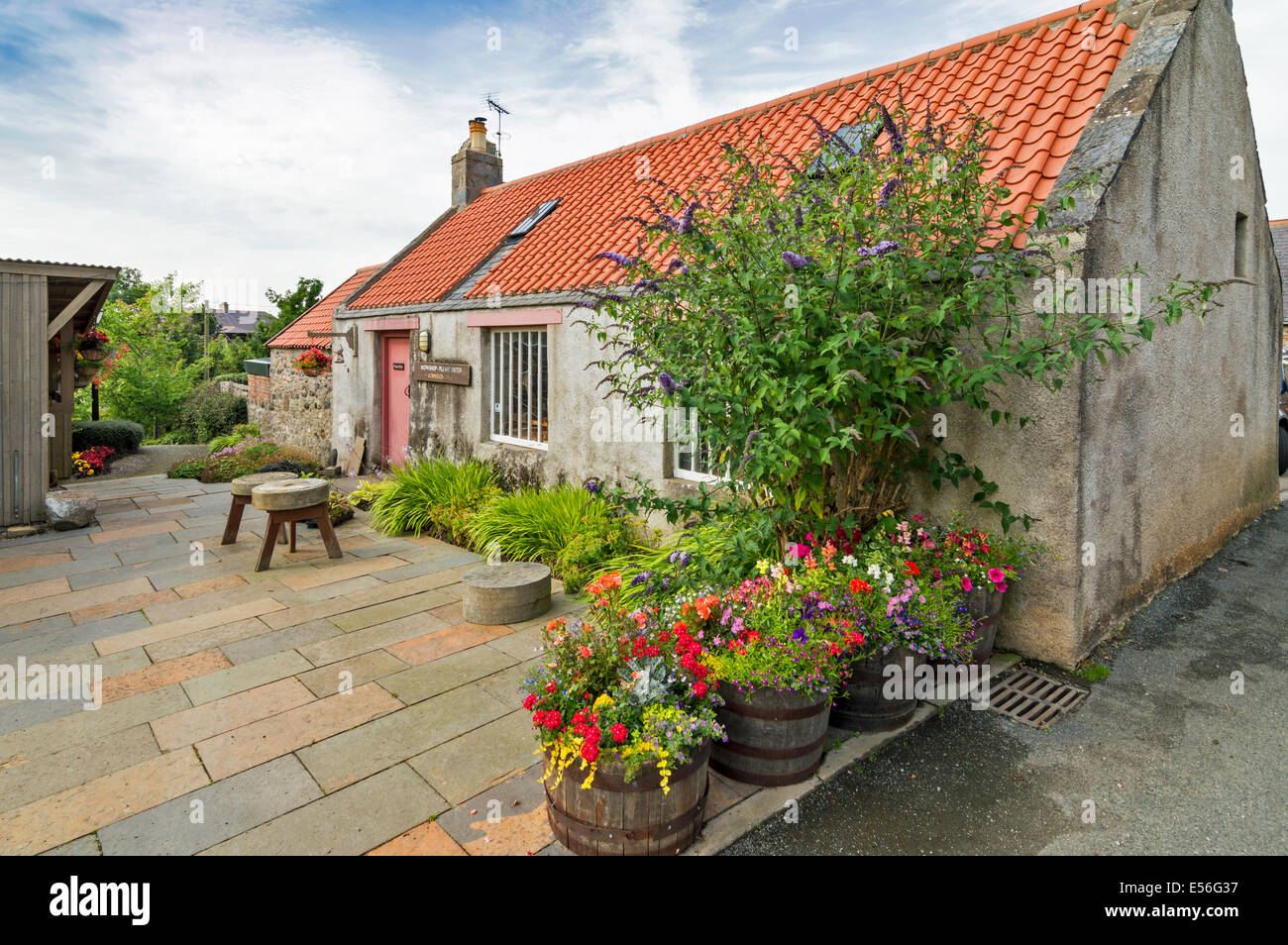 Castle historic fordyce aberdeenshire hi-res stock photography and ...