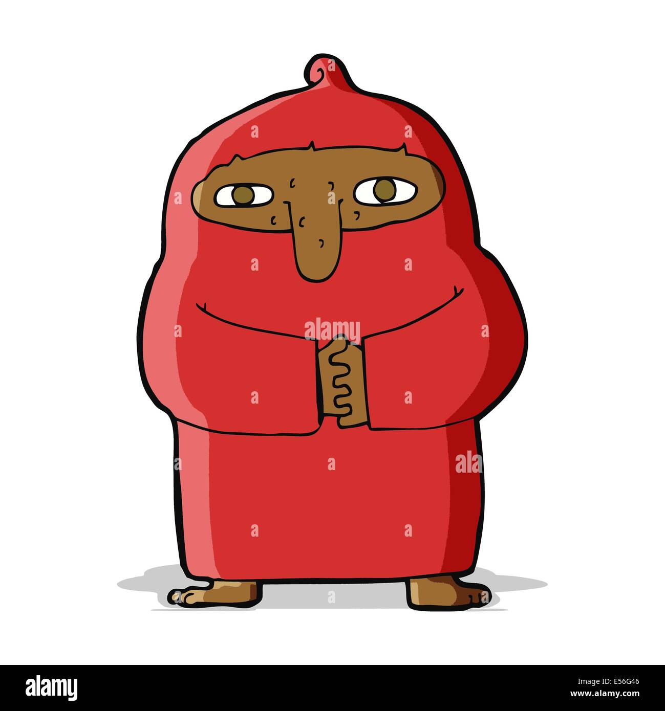 cartoon monk in robe Stock Vector Image & Art - Alamy