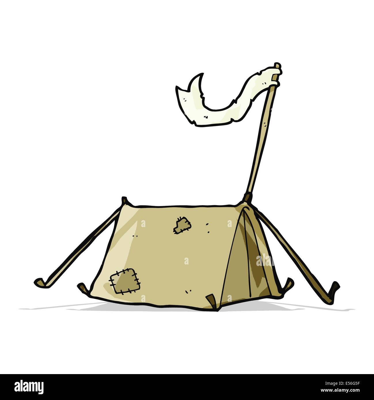 cartoon traditional tent Stock Vector Image & Art - Alamy