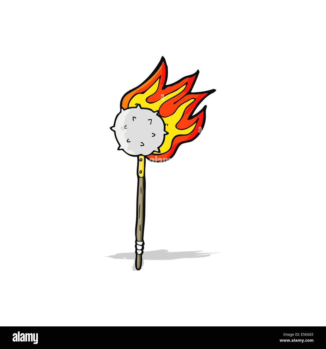 cartoon medieval mace Stock Vector Image & Art - Alamy