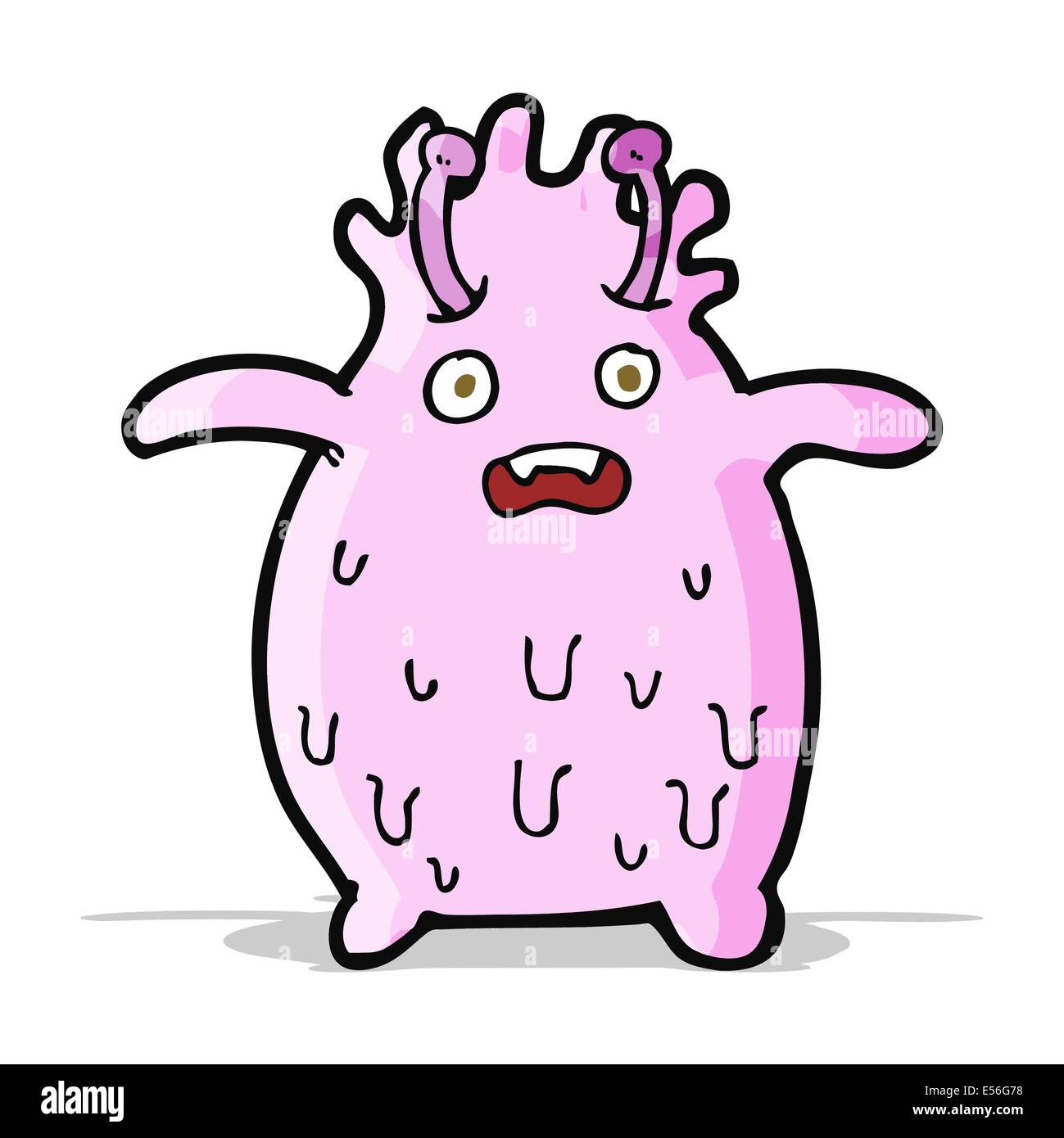 Cartoon funny slime monster hi-res stock photography and images - Alamy