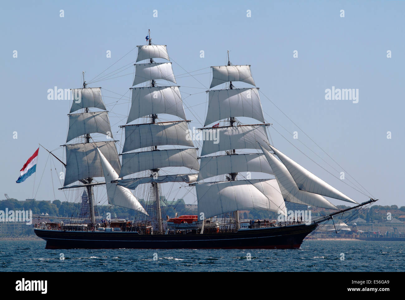 Three Masted Clipper Ship High Resolution Stock Photography and Images ...