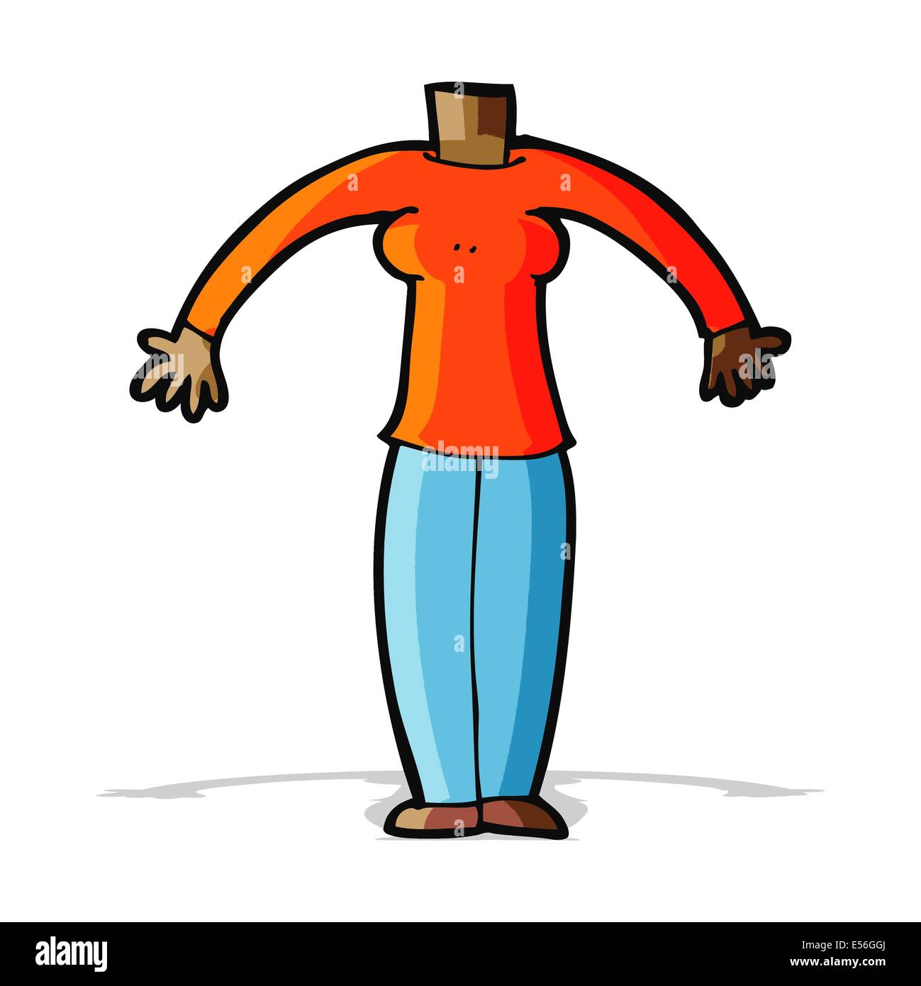 Cartoon body mix match cartoons hi-res stock photography and images - Alamy