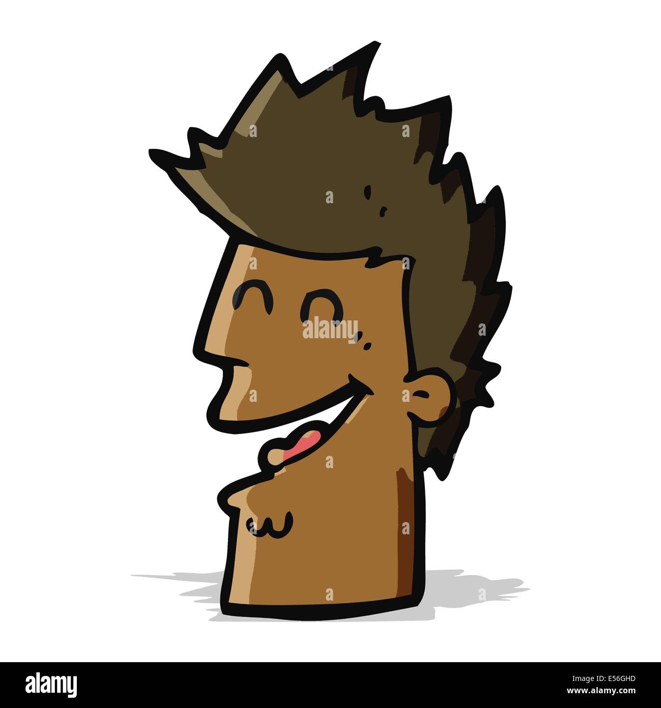 cartoon happy man Stock Vector Image & Art - Alamy