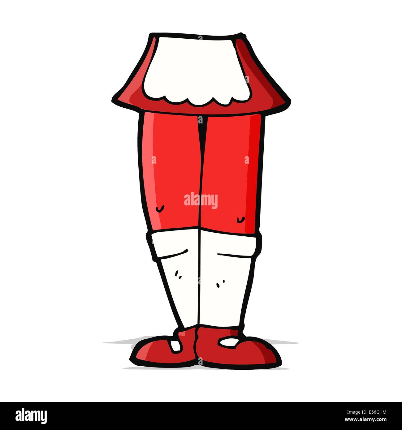 cartoon female legs Stock Vector Image & Art - Alamy