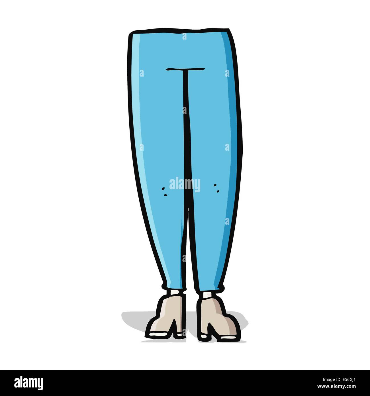 cartoon female legs Stock Vector Image & Art - Alamy