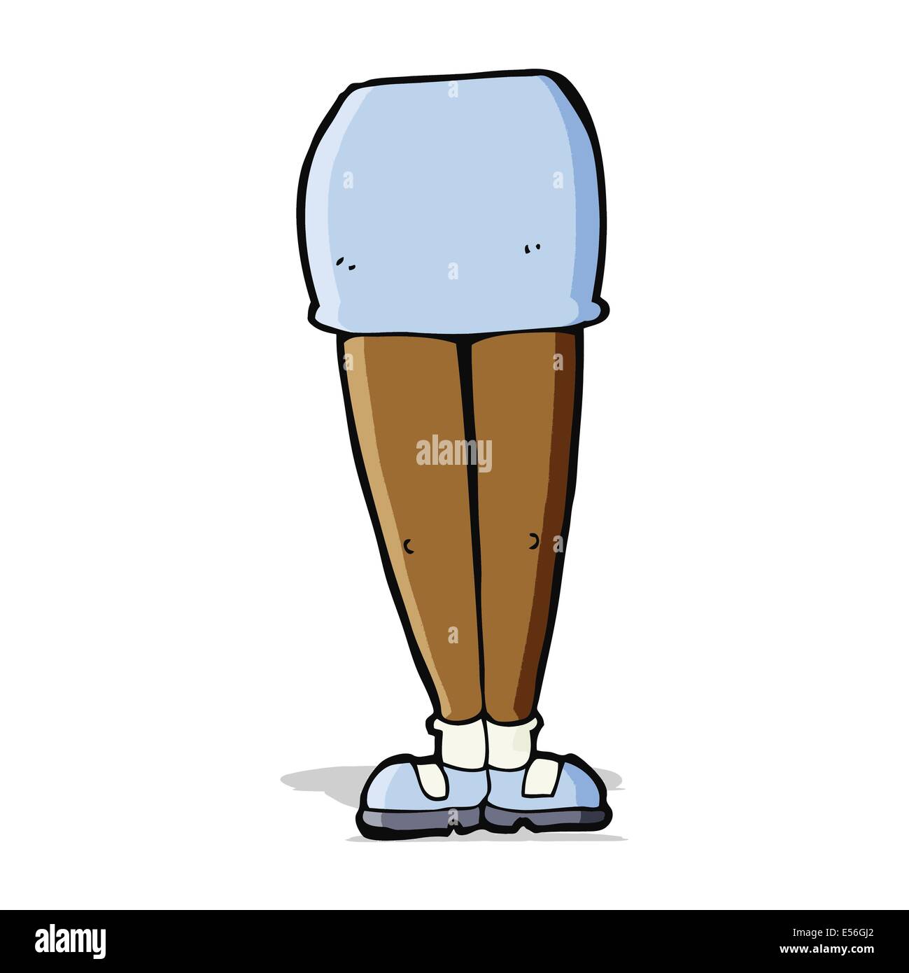 cartoon female legs Stock Vector Image & Art - Alamy