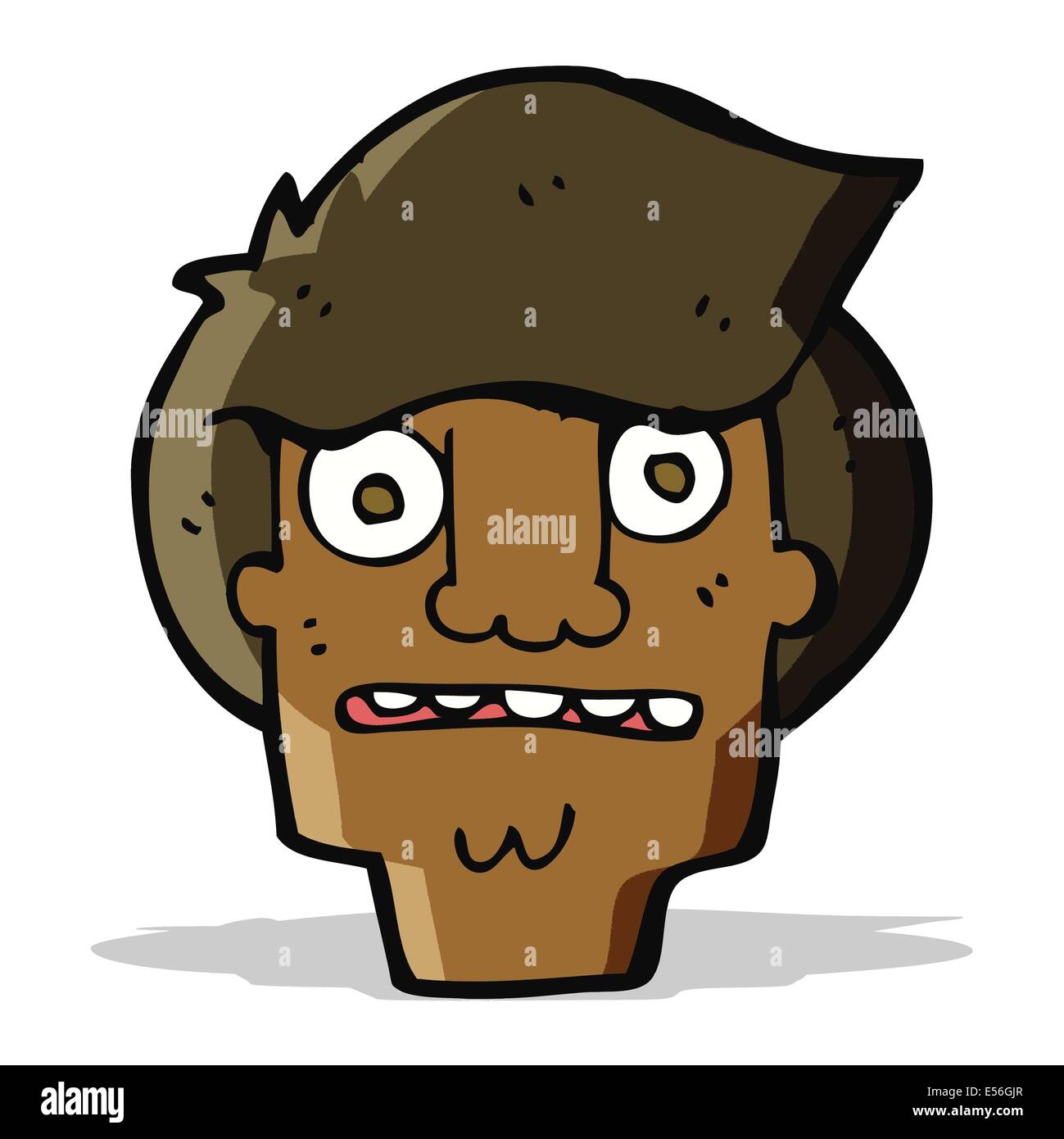 cartoon shocked face Stock Vector Image & Art - Alamy