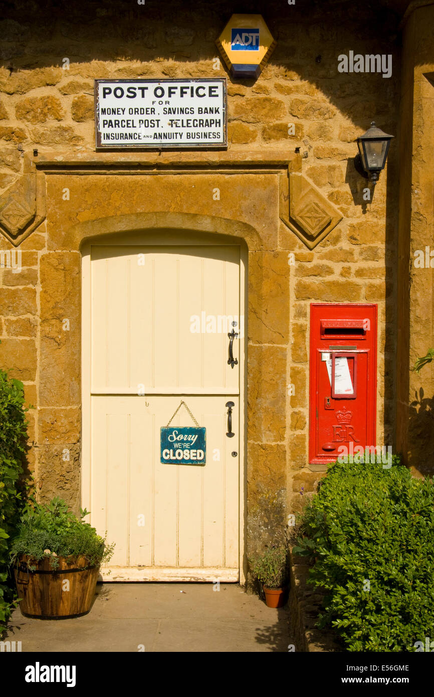 Great Tew Post Office, Oxfordshire, England Stock Photo - Alamy