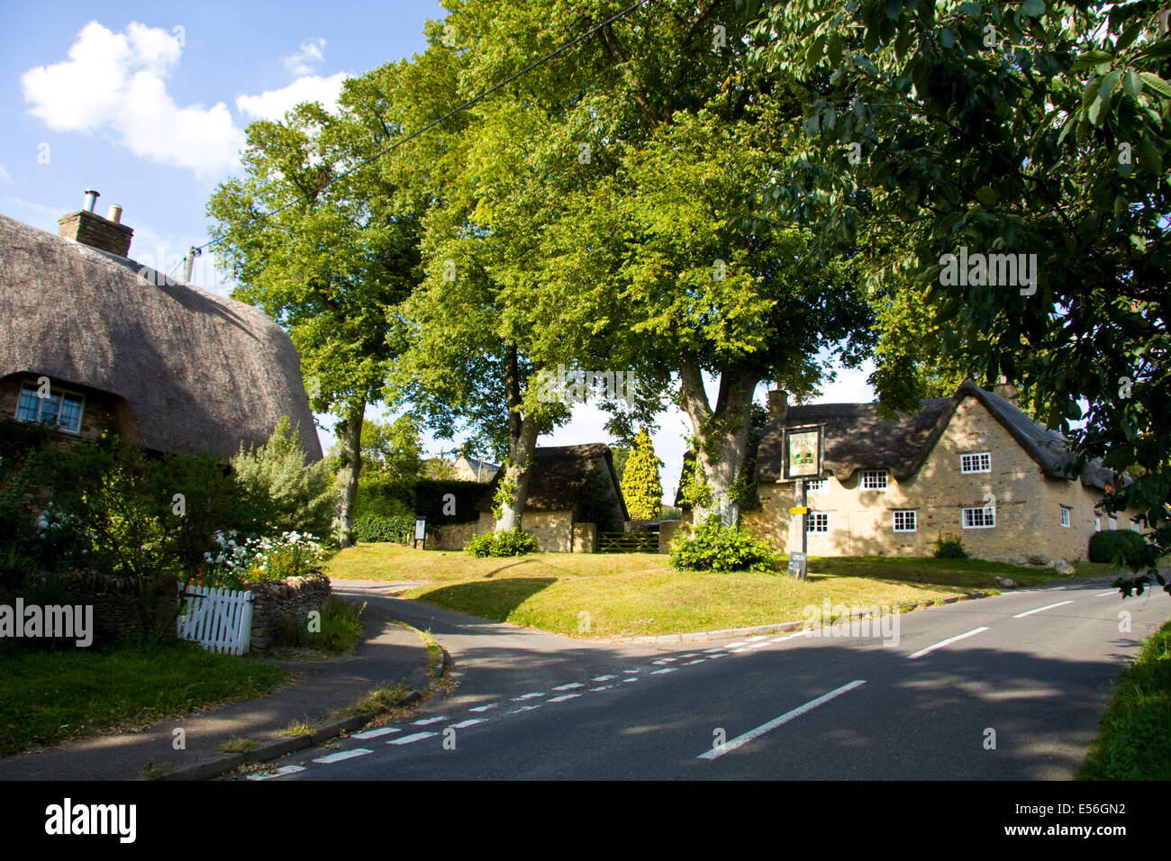 Church Enstone, Oxfordshire Stock Photo - Alamy