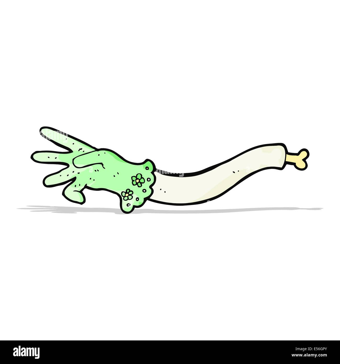 cartoon spooky victorian arm reaching Stock Vector Image & Art - Alamy