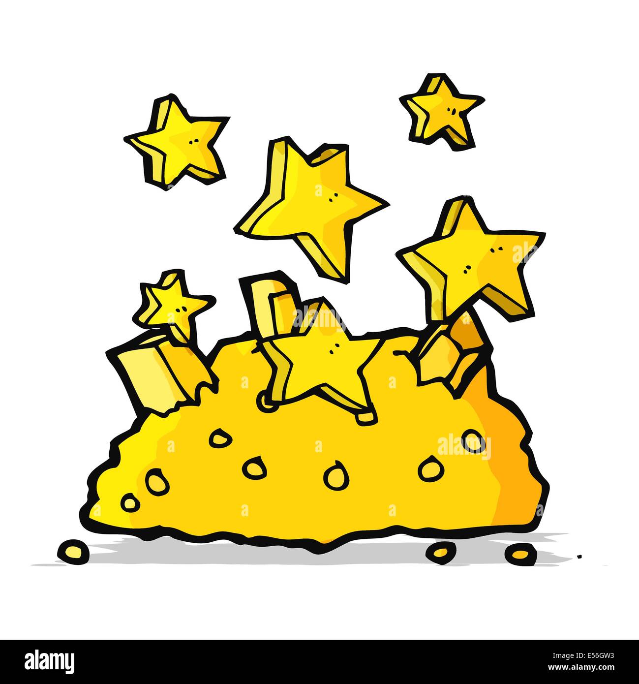 cartoon pile of gold Stock Vector Image & Art - Alamy