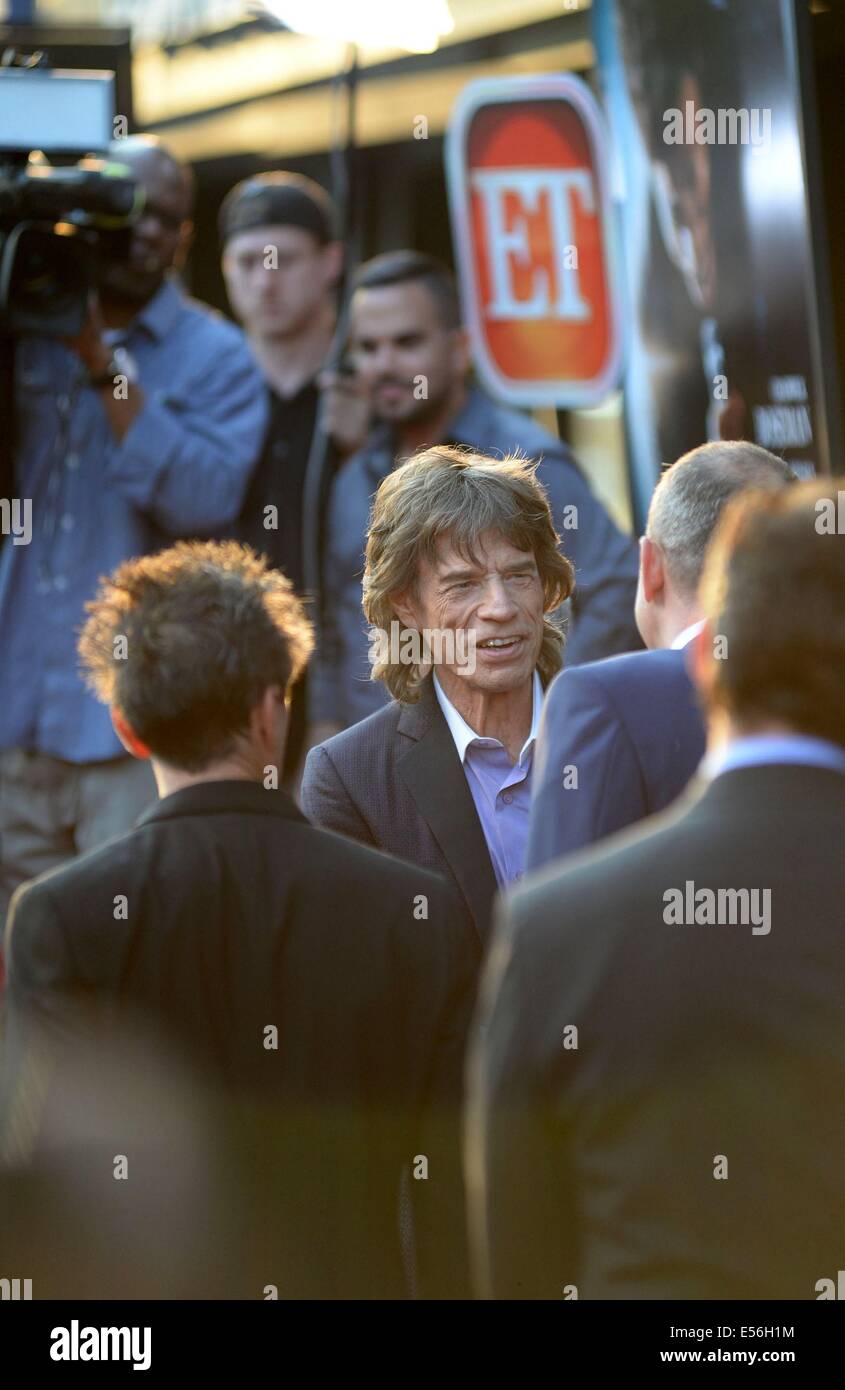 New York, USA. 21st July, 2014. Mick Jagger at arrivals for GET ON UP ...
