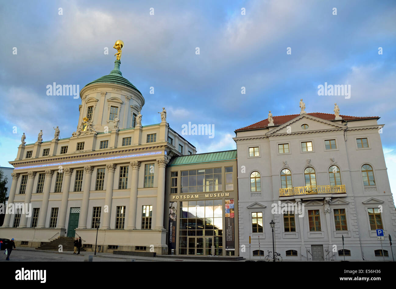 Old City hall and Museum on the old market - Potsdam Germany Europe ...