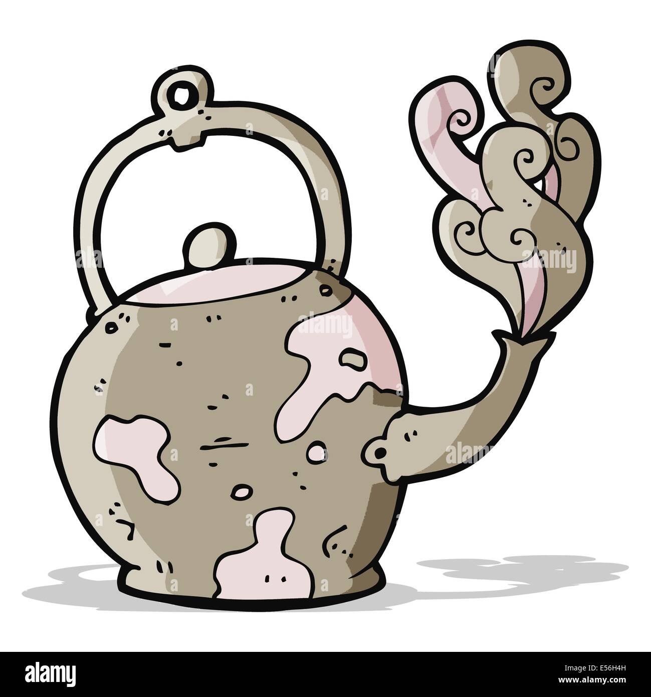 Cartoon old tea pot hi-res stock photography and images - Alamy