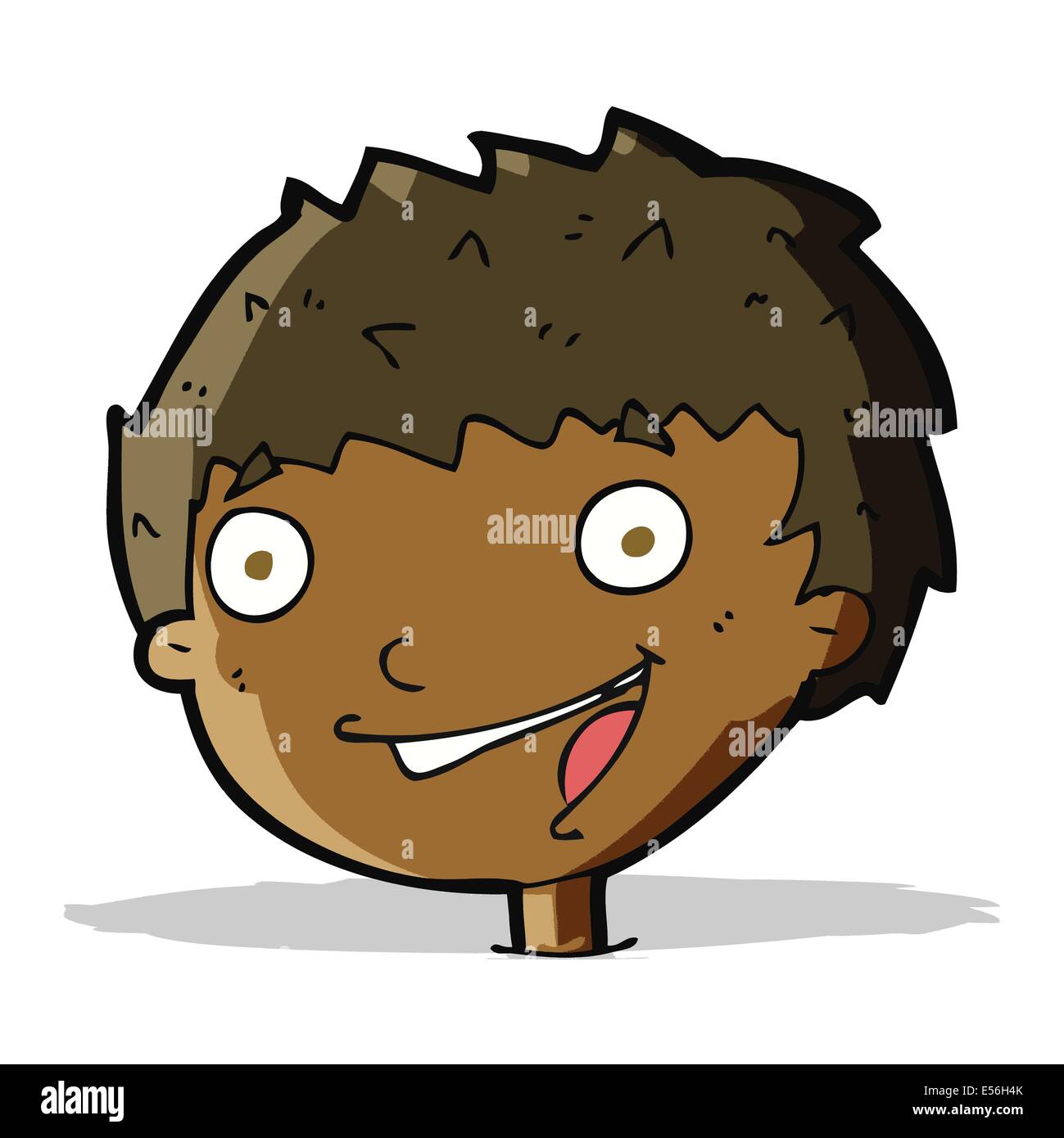 cartoon laughing boy Stock Vector Image & Art - Alamy