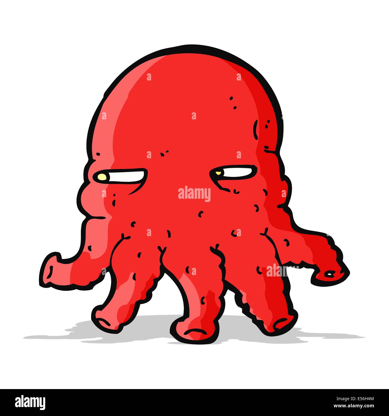 Cartoon octopus head Cut Out Stock Images & Pictures - Alamy