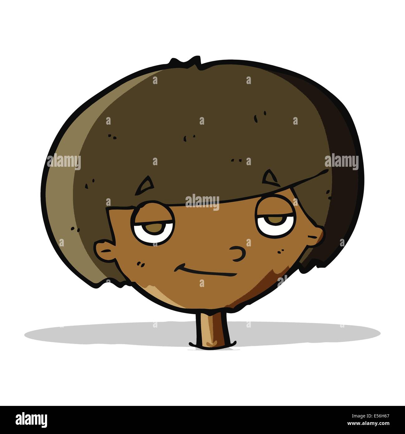 cartoon smug looking boy Stock Vector Image & Art - Alamy