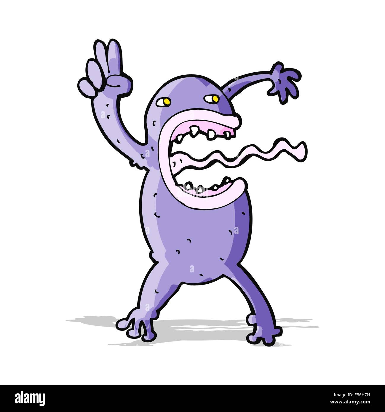cartoon crazy frog Stock Vector Image & Art - Alamy