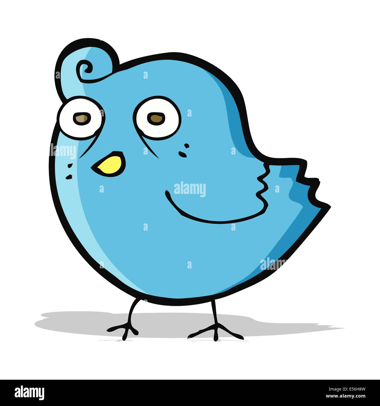 funny cartoon bird Stock Vector Image & Art - Alamy