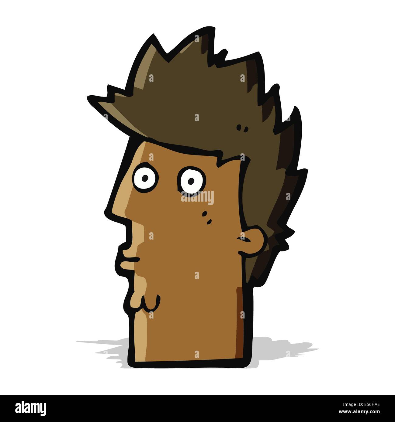 cartoon surprised face Stock Vector Image & Art - Alamy