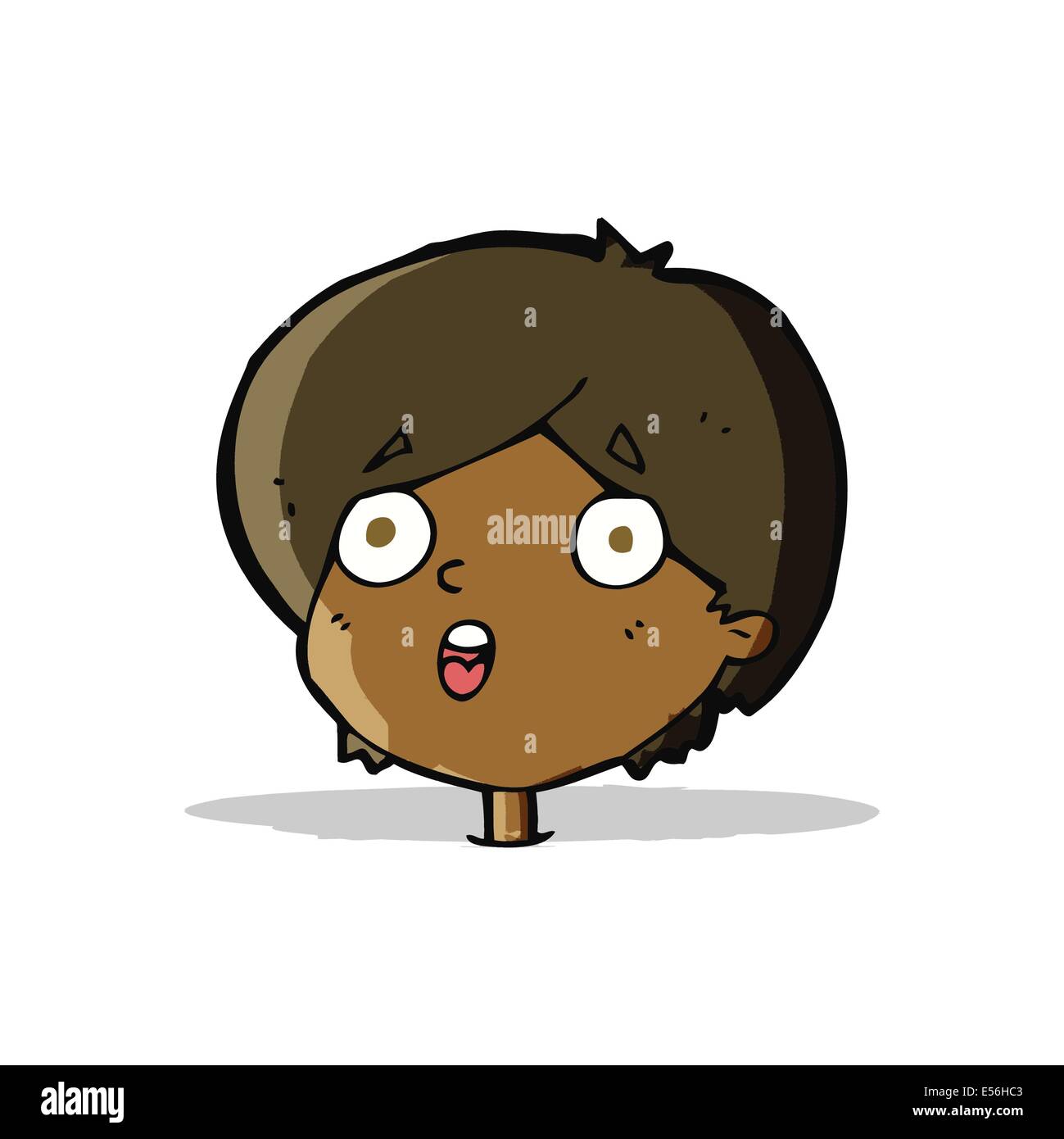 cartoon amazed expression Stock Vector Image & Art - Alamy